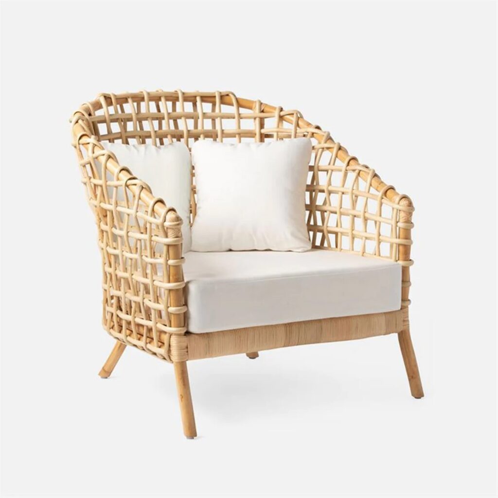 Ismael Natural Rattan Lounge Chair - ASEKA FURNINDO Ismael Natural Rattan Lounge Chair - ASEKA FURNINDO